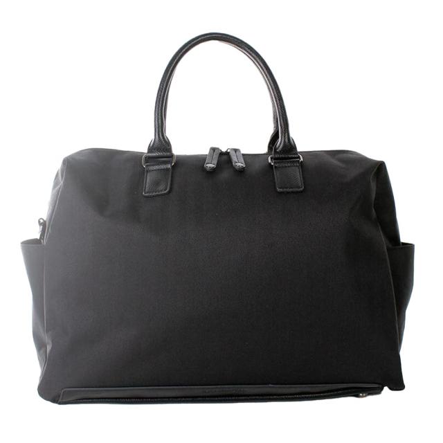 十川鞄 B.C.+ISHUTAL ビーシーイシュタル ボン カジュアル ボストンバッグ トラベルバッグ ショルダー ヘリンボーン ブラック IOB-8402-BK