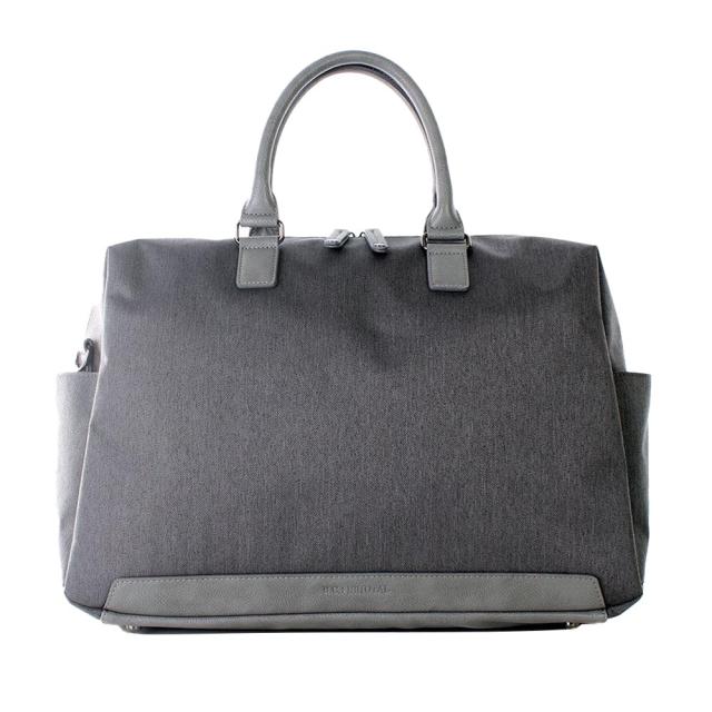 十川鞄 B.C.+ISHUTAL ビーシーイシュタル ボン カジュアル ボストンバッグ トラベルバッグ ショルダー ヘリンボーン グレー IOB-8402-DGY