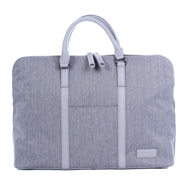 十川鞄 B.C.+ISHUTAL ビーシーイシュタル ボン ビジネスバッグ ブリーフケース A4 撥水 ヘリンボーン ライトグレー IOB-8100-L/GY