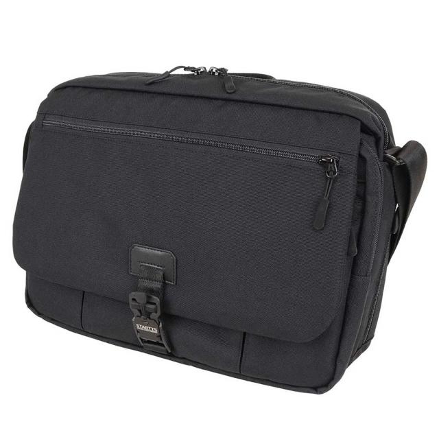 STARTTS スターツ 5★STARTTS ファイブスターズ フラップ ショルダーバッグ マグネットバックル ブラック FS-10-BK