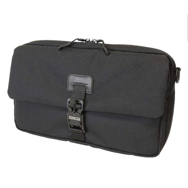 STARTTS スターツ 5★STARTTS ファイブスターズ 3way ミニ フラップ ショルダーバッグ マグネットバックル ブラック FS-11-BK