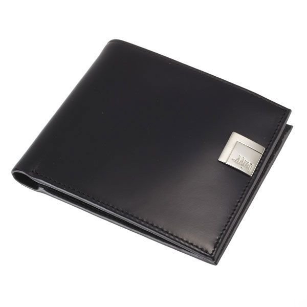 【ポイント10倍】 Aaron Irvin アーロン・アーヴィン Leather Accessory 二つ折り 短財布 ショートウォレット 本革 ブラック AA-WLT