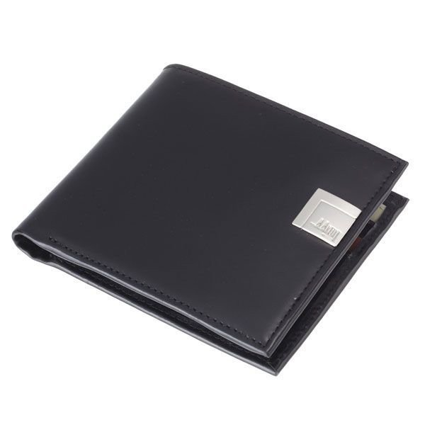 【ポイント10倍】 Aaron Irvin アーロン・アーヴィン Leather Accessory 二つ折り 短財布 ショートウォレット 小銭入れ付き 本革 ブラック AA-WCP