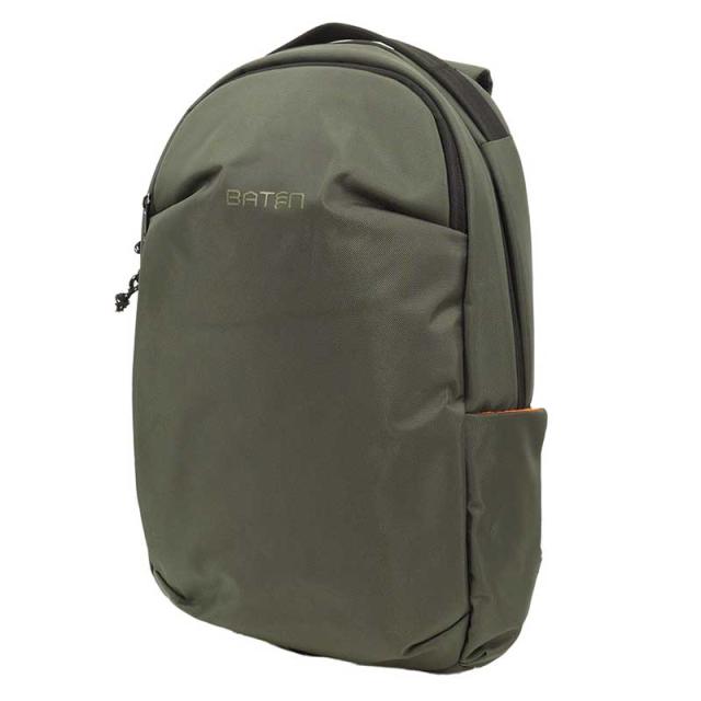 BATEN バテン SLIM スリム ビジネス カジュアル バックパック リュック AGSサス 軽量感 17L カーキ BTN-SLIM-KH