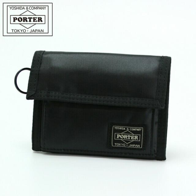 ポーター カプセル ウォレット 555-06440 吉田カバン PORTER CAPSULE WALLET 財布 三つ折り財布 小銭入れあり ミニ財布 メンズ レディース 日本製