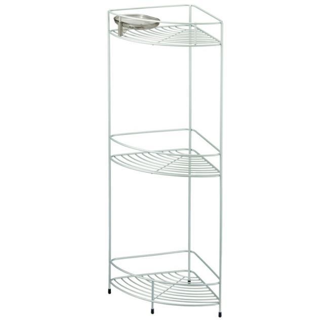 アスベル ASVEL N・Wコート コーナーラック 3段 石けん皿付 4974908702006 洗面 ラック バス 風呂 浴用収納の通販はau PAY マーケット - pratique by ...