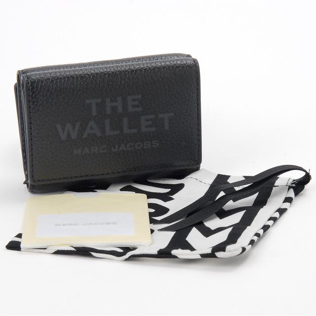 MARC JACOBS マークジェイコブス 三つ折り財布 レディース ブラック
