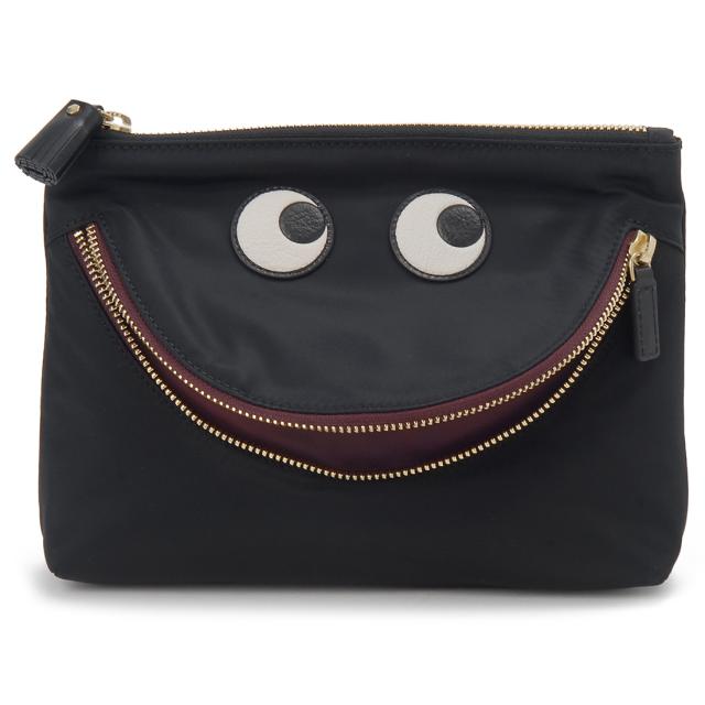 アニヤハインドマーチ ANYA HINDMARCH ポーチ レディース ブラック 5050925193559 EYES