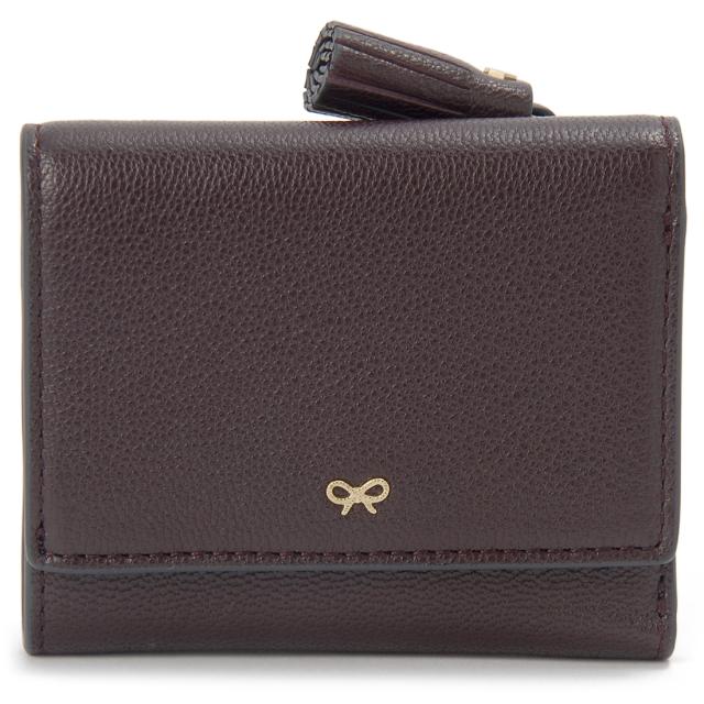 アニヤハインドマーチ ANYA HINDMARCH 三つ折り財布 レディース ボルドー 5050925204866 PEEPING EYES
