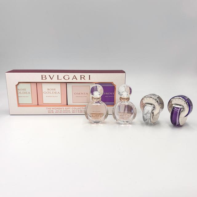 BVLGARI ブルガリ ウーマン ギフトコレクション N3 オードパルファム オードトワレ 5ml×4 レディース 香水