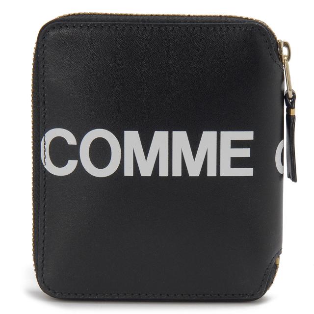 COMME des GARCONS コムデギャルソン 二つ折り財布 ブラック SA2100HL BK