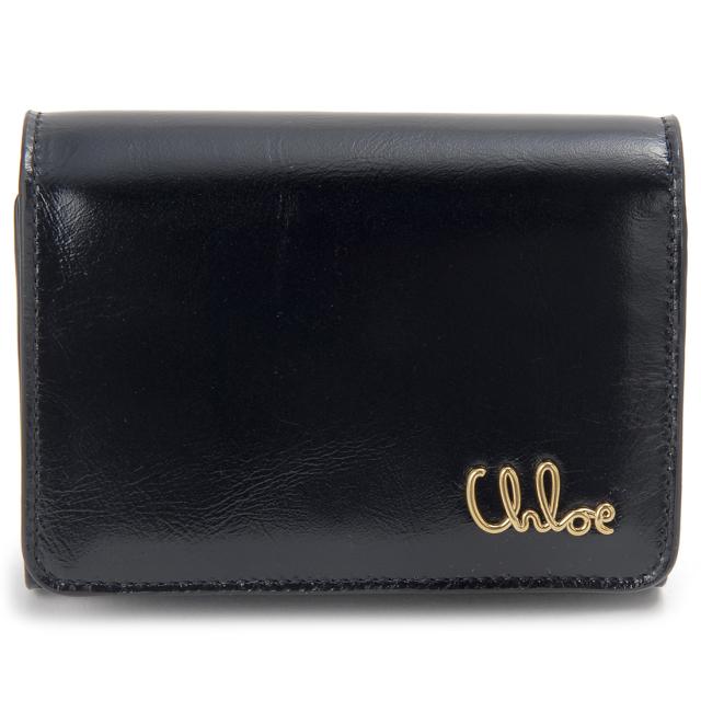 Chloe クロエ 三つ折り財布 CHC25SP483 O16 001 CHLOE ICONIC クロエアイコニック