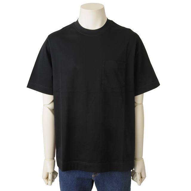 CIRCOLO1901 チルコロ1901 Tシャツ メンズ ブラック CN4717 02 T-SHIRT