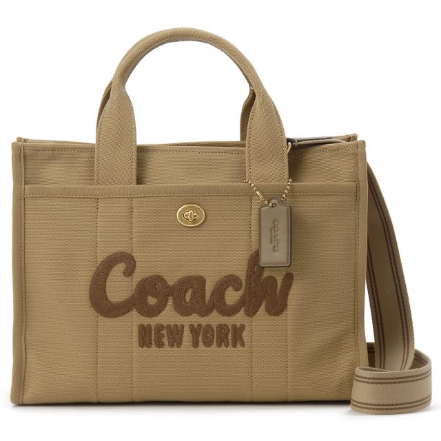 COACH コーチ トートバッグ レディース ブラック CP158B4XR7 CARGO TOTE