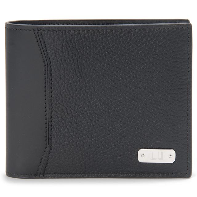 dunhill ダンヒル 二つ折り財布 メンズ ブラック DU23R2507GN-001 1893HARNESS