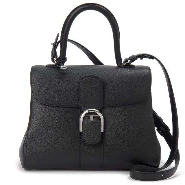 Delvaux デルヴォー ハンドバッグ レディース ブラック AA0483AAU0 99Z PA BRILLANT MM