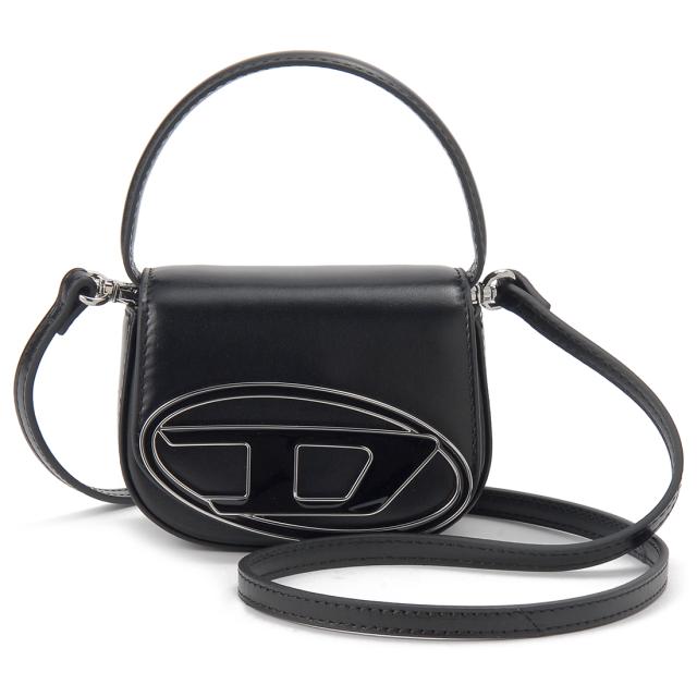 DIESEL ディーゼル ミニバッグ ショルダーバッグ ブラック X08709PR818T8013 1DR XS