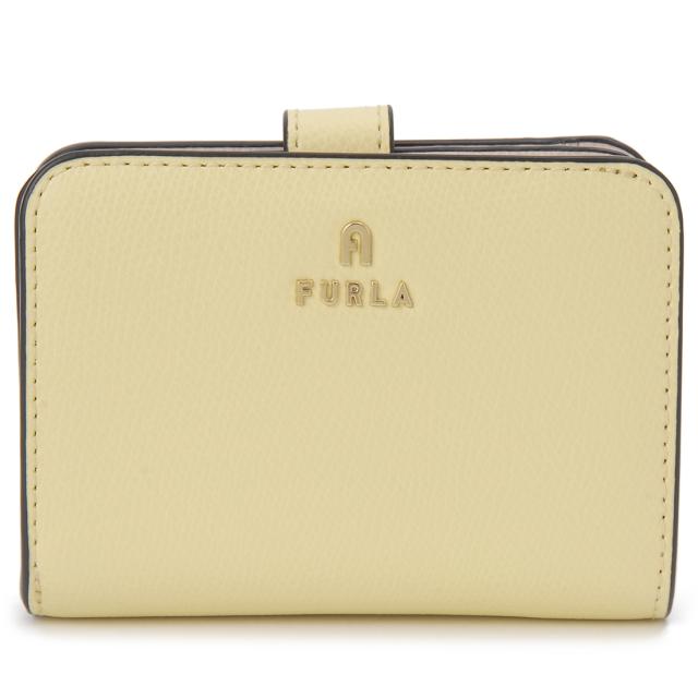 ゴールデンウィークセール ポイント10倍 ゴールデンウィークセール ポイント10倍 FURLA フルラ 二つ折り財布 レディース イエロー WP00315 ARE 3789 CAMELIA