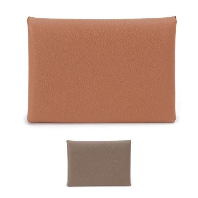 HERMES エルメス 二つ折り財布 ケース カードケース H085238CK カルヴィ デュオ