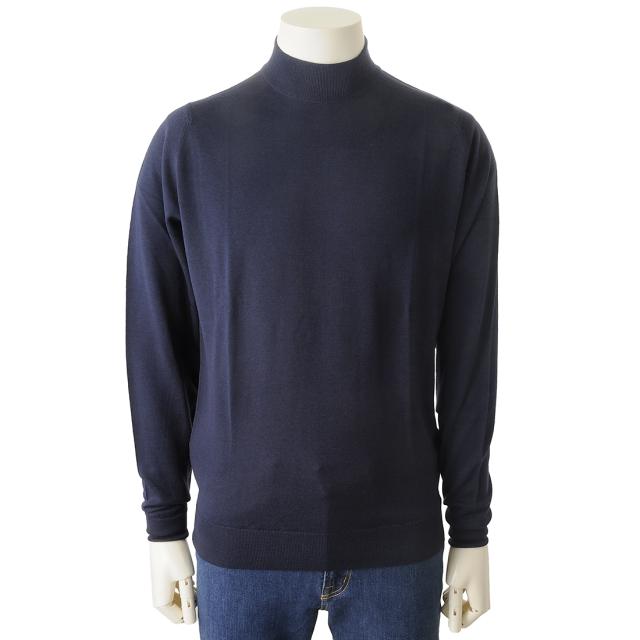JOHN SMEDLEY ジョンスメドレー モックネック ニット セーター メンズ HARCOURT ハーコート