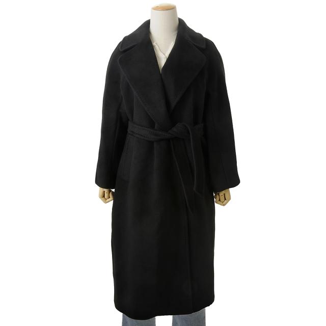 Max Mara マックスマーラ コート レディース ブラック TEMPERA 001 TEMPERA テンペラ