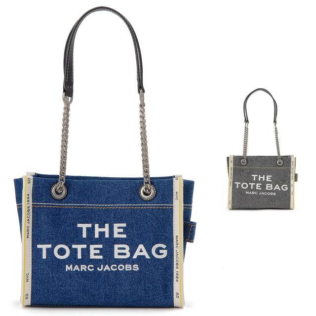 MARC JACOBS マークジェイコブス トートバッグ レディース 2F4HTT029H05 ザ デニムチェーントート