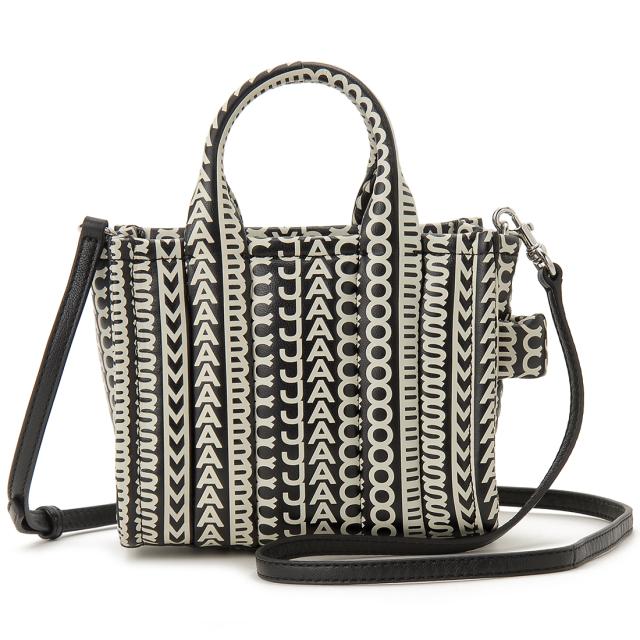 MARC JACOBS マークジェイコブス トートバッグ レディース ブラック H052L03FA22 005 ザ モノグラムレザー