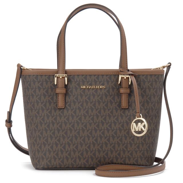 MICHAEL KORS マイケルコース トートバッグ レディース ブラウン 35T9GTVT0B BR JET SET TRAVEL