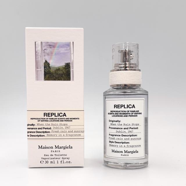 Maison Margiela メゾンマルジェラ レプリカ ウェン ザ レイン ストップス EDT オードトワレ 30ml レディース メンズ 香水