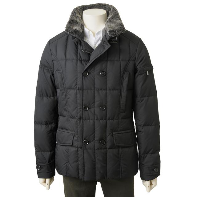 MOORER ムーレー ダウンジャケット メンズ ブラック MOUGI200310 BK SIRO-KM シロ