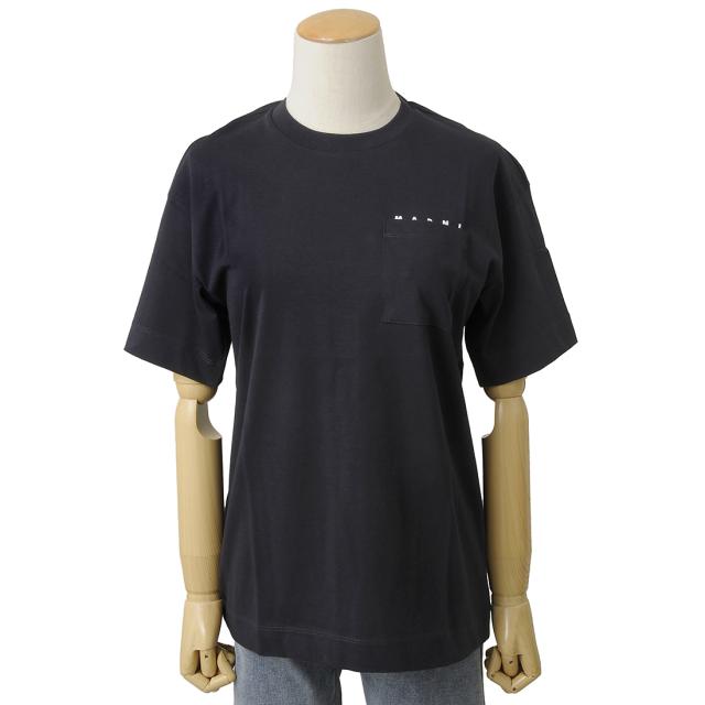MARNI マルニ Tシャツ レディース ブラック M01415M00RF 803 マルニキッズ