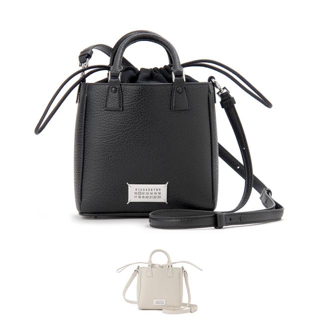 Maison Margiela メゾンマルジェラ ショルダーバッグ レディース ブラック SB1WG0047P4348 5AC TOTE VERTICAL