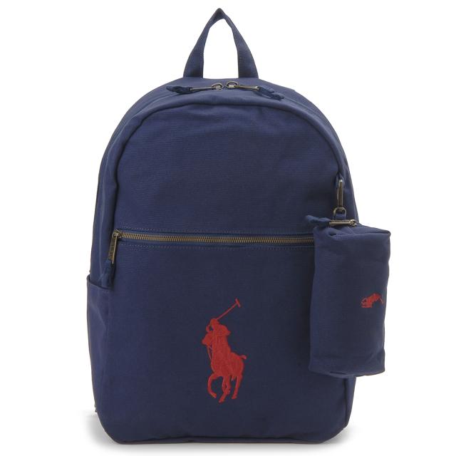 POLO RALPH LAUREN ポロ ラルフローレン リュック レディース メンズ ネイビー 9AR071 BCV CHILDREN