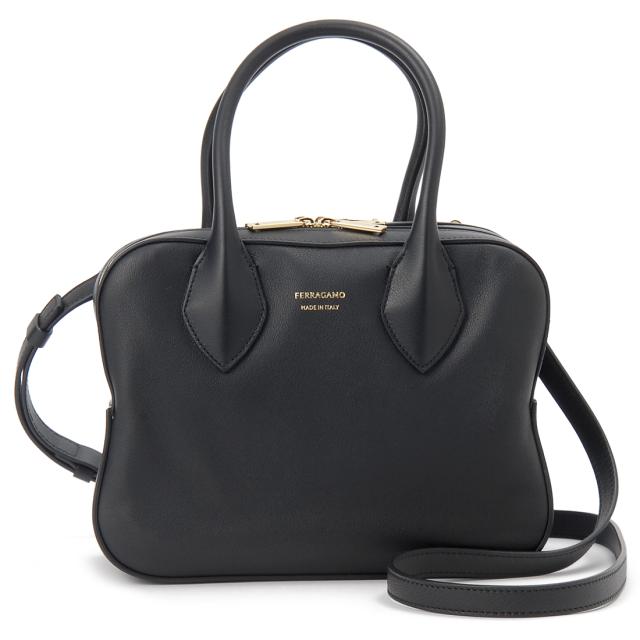 Ferragamo フェラガモ ハンドバッグ レディース ブラック 21 8958 773339 STAR
