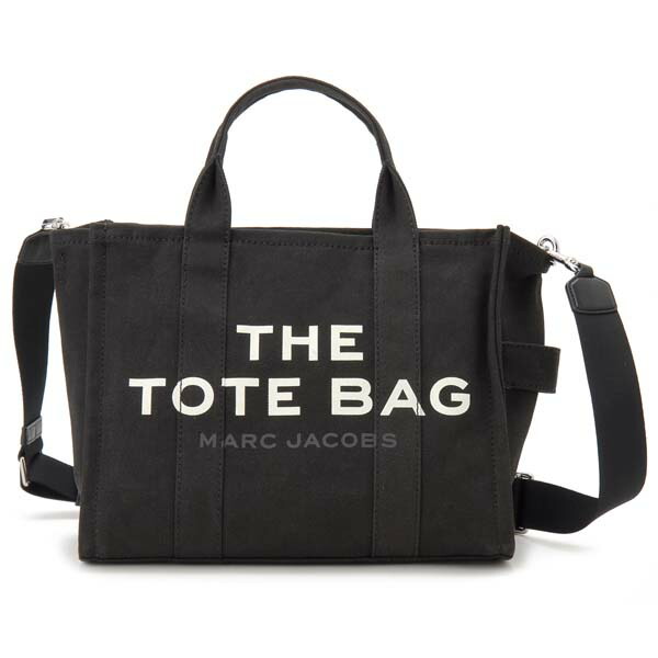 MARC JACOBS マークジェイコブス トートバッグ レディース ブラック 黒色 M0016161 001 キャンバストート