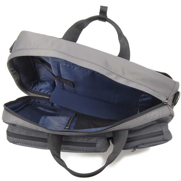 モンテスピガ monte SPIGA ブリーフケース メンズ グレー MOSMTP002GY