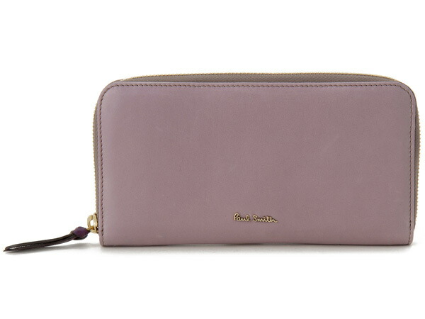 訳あり 小キズあり ポールスミス Paul Smith 長財布 MWEXA2785-W309-1 ライトパープル 新品