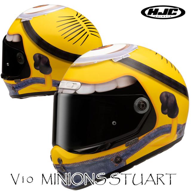 ★送料無料★HJC HJH281 | V10 MINIONS STUART (ミニオンズ スチュアート)【JAPANFIT-日本人向けの ...