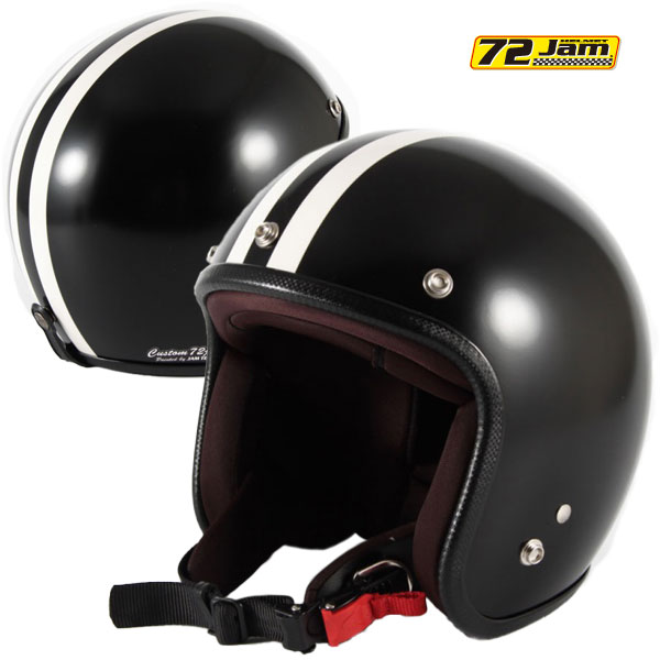 72JAM JET/ジェット JPシリーズ JPBH-1【JP MONO HELMET BLACK HAWK(マットブラック)】《SG/PSC規格適合/全排気量対応》72ジャム/ジャムの通販は ...