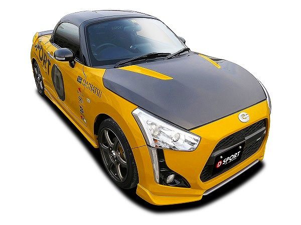 D-SPORT/Dスポーツ エアロボンネット トヨタ コペン LA400A GR SPORT 2019年10月〜 未塗装 53301-E241-000-KXの通販はau PAY マーケット ...