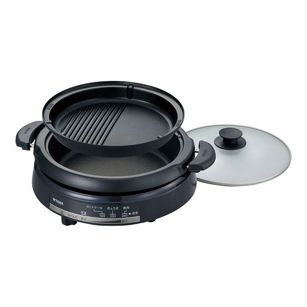 タイガー魔法瓶(TIGER) グリルなべ メタリックブラウン CQE-B201(GGL7801)
