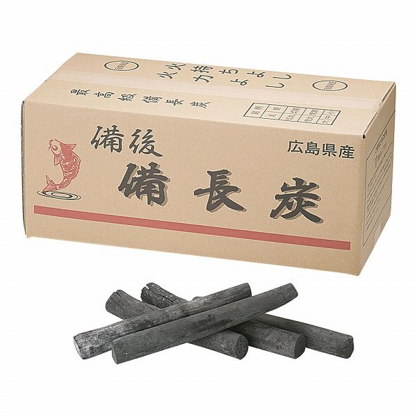 山大燃料工業(Yamadai) 備後 備長炭 12kg 広島 丸中 QMK2901