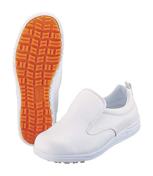 アサヒシューズ アサヒコック101 白 26.5cm 耐油性 KF69221(SKT4410)