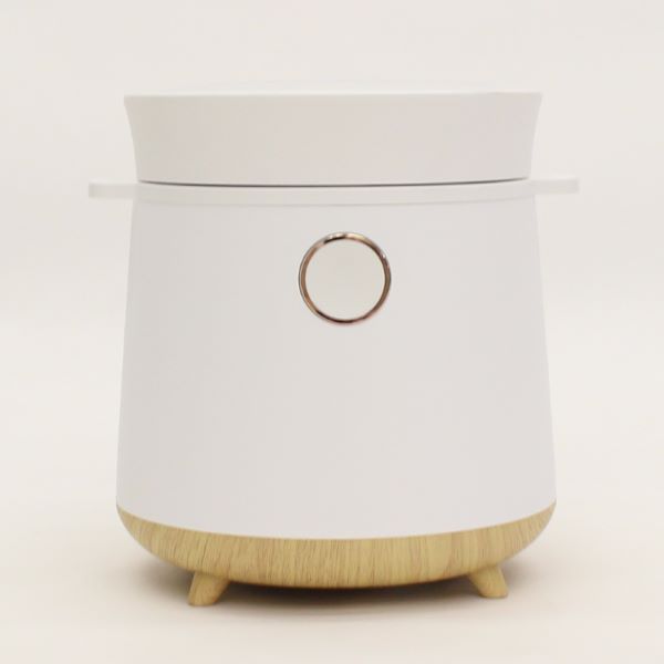 HIRO マイコン式 多機能炊飯器 2合炊き 場所を取らないコンパクトサイズ HM-12W