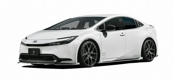 シルクブレイズ エアロ3点セット トヨタ プリウス MXWH6＃/ZVW6＃ 2023年01月〜 純正色＋シルバー(1F7)ツートン フロント/サイド/リア 選べる6純正色の通販はau PAY ...