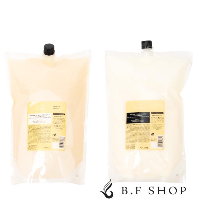 【セット品】ルベル シーソー シャンプー スムース 2500ml トリートメント スムース 2500ml LebeL SEE SAW 詰め替え用 レフィル LSC