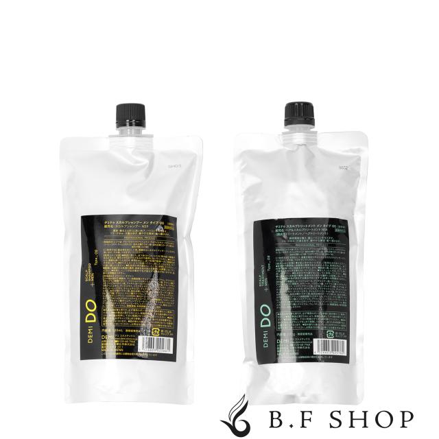 【セット品】デミ ドゥ スカルプシャンプー & トリートメント メン タイプ OS 500ml DEMI DO デミドゥ 医薬部外品 LSC