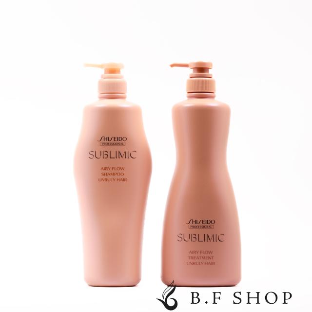 【セット品】資生堂 サブリミック エアリーフロー シャンプー & トリートメント U 1000ml まとまりにくい髪 UNRULY HAIR LSC