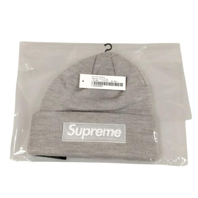 SUPREME シュプリーム 24AW New Era Box Logo Beanie ニットキャップ ヘザーグレー 正規品 / 36241