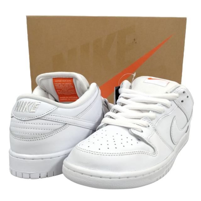NIKE ナイキ 品番 FJ1674-100 NIKE SB DUNK LOW PRO Triple White シューズ スニーカー ホワイト サイズ US10=28cm 正規品 / 35121